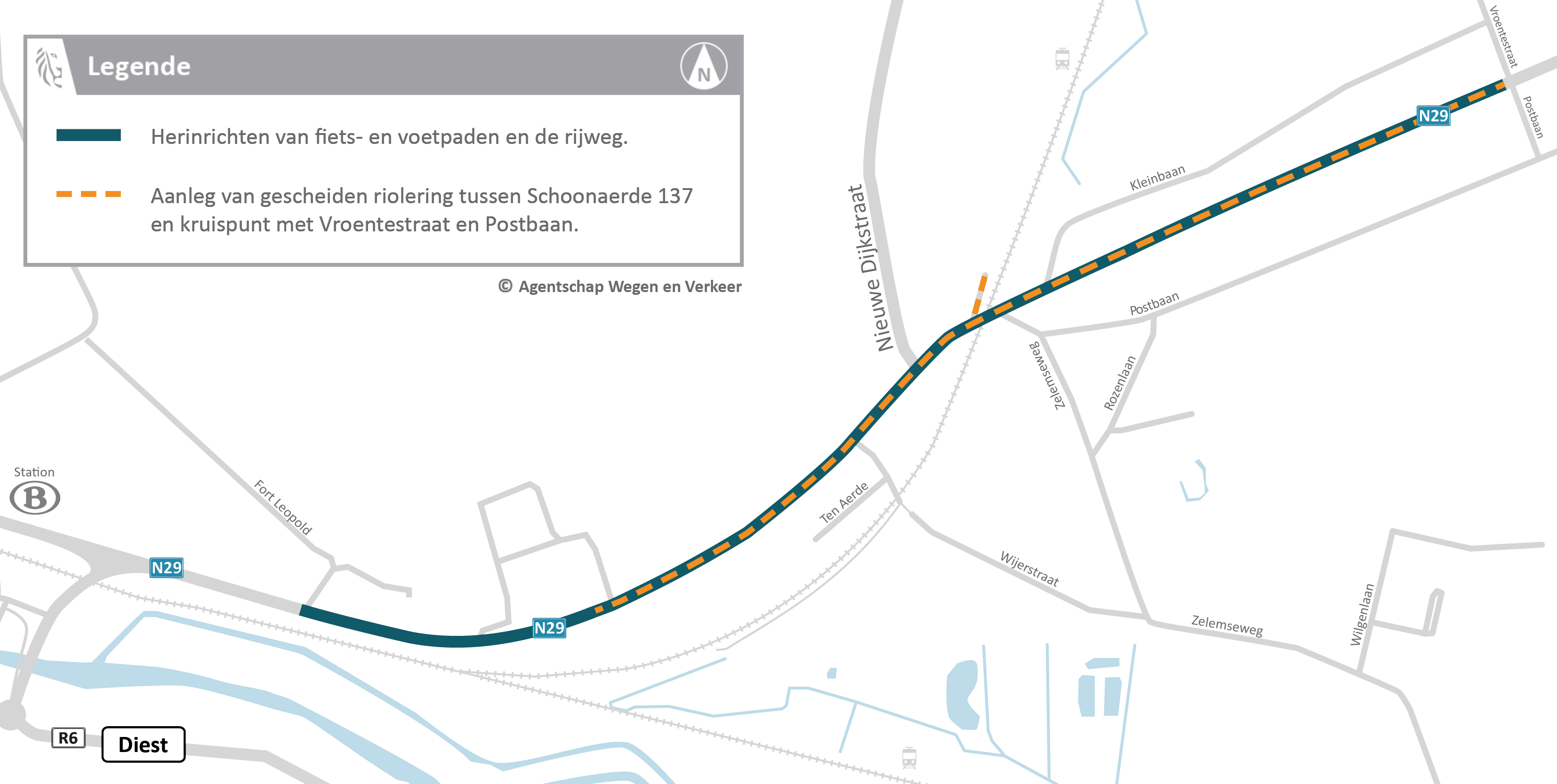 Herinrichting Schoonaerde | Wegen en verkeer